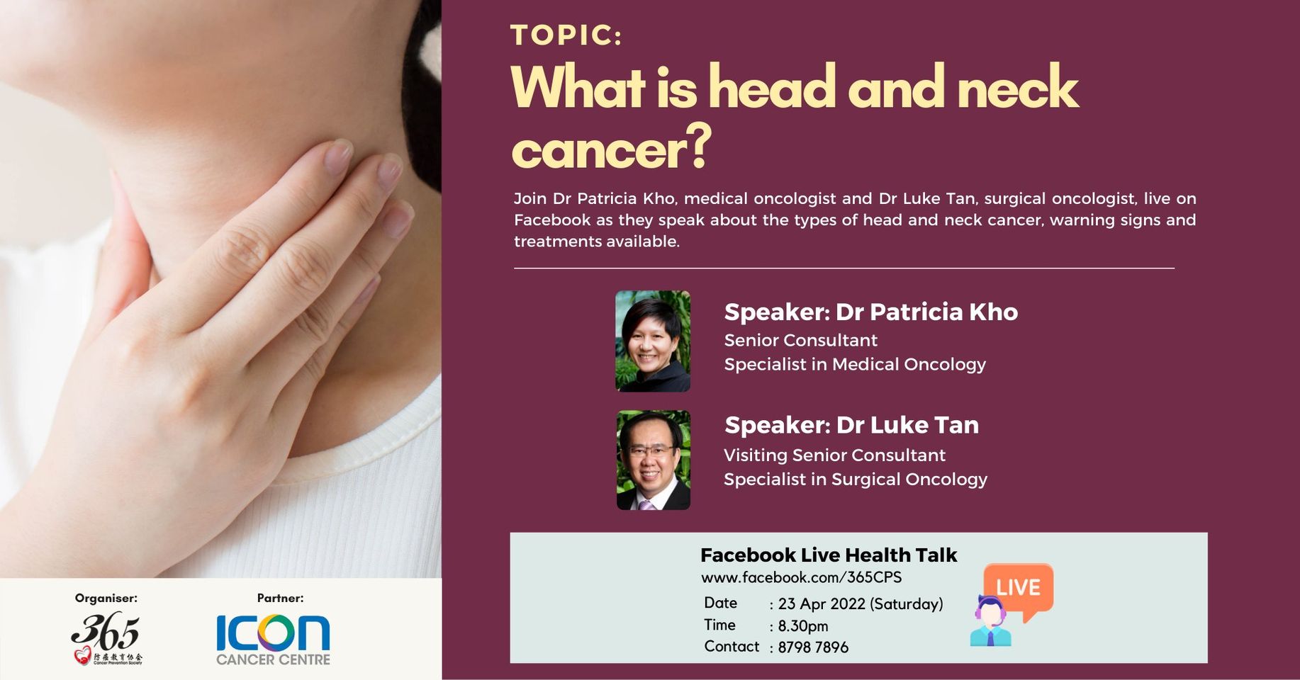 Infographic What Are The Signs Of Head And Neck Cancer