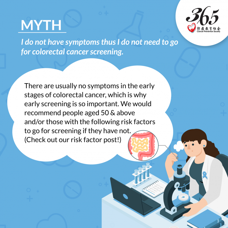 Myth or Fact: Colorectal Cancer Edition! | 365 Cancer Prevention Society