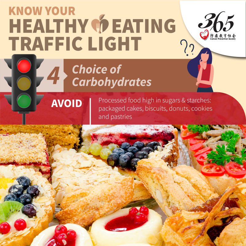 Know Your Healthy Eating Traffic Light - Choice of Carbohydrates | 365 ...