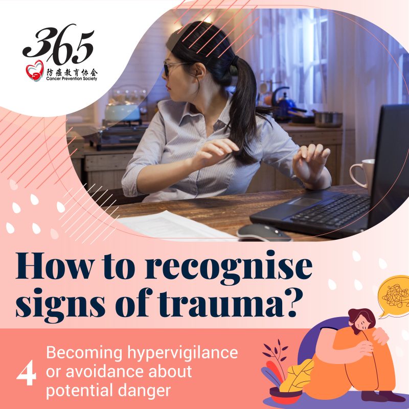 How to recognise signs of trauma? | 365 Cancer Prevention Society