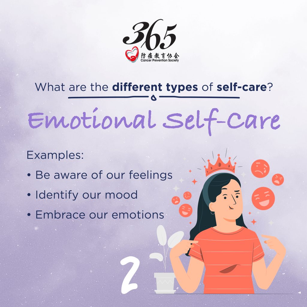 What are the Different Types of Self-Care? | 365 Cancer Prevention Society