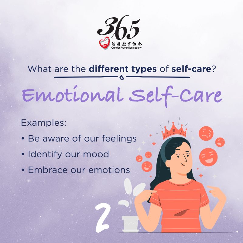 What are the Different Types of Self-Care? | 365 Cancer Prevention Society