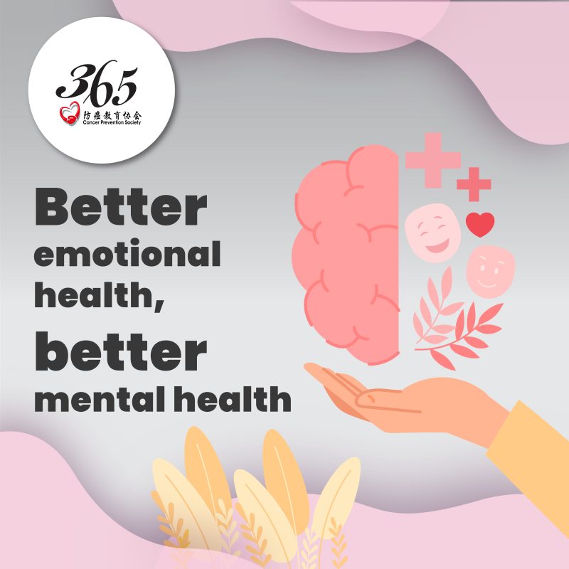 Better Emotional Health, Better Mental Health | 365 Cancer Prevention ...