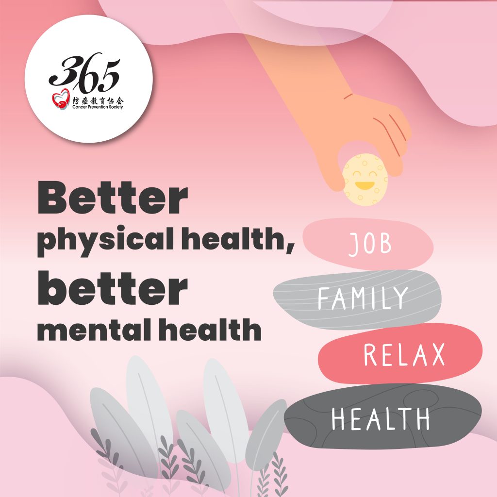 Better Physical Health, Better Mental Health | 365 Cancer Prevention ...