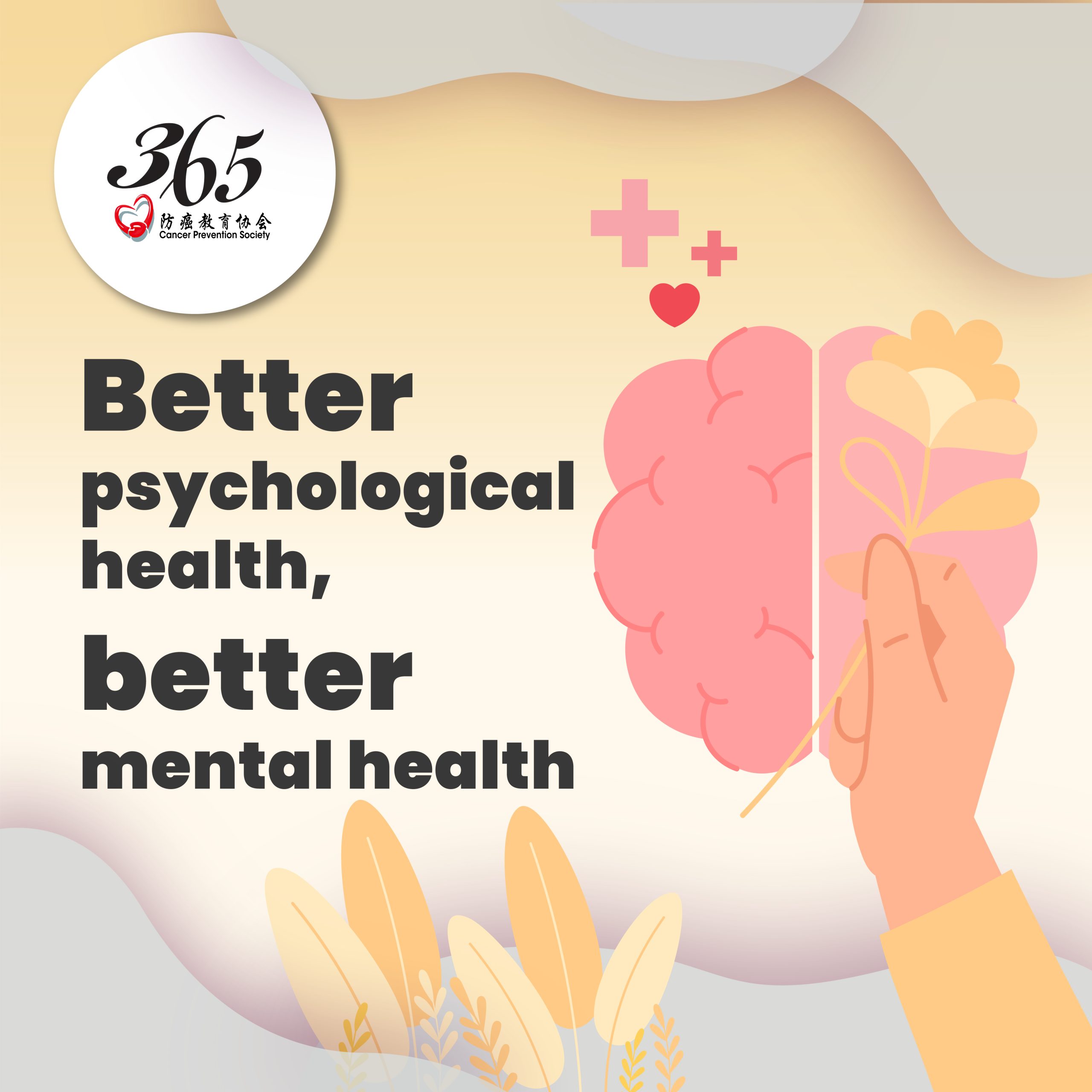 Better Psychological Health, Better Mental Health | 365 Cancer ...